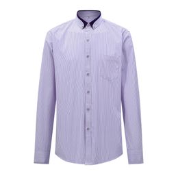 ALLTHEMEN Business Shirt 'Faden' male size 40 Purple
