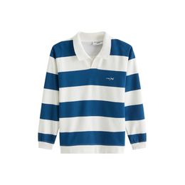 Marc O'polo Denim Sweatshirt Herren Gr&ouml;&szlig;e L enzian / wei&szlig;