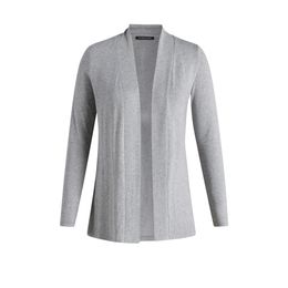 Base Level Knit Cardigan female size XXL mottled grey