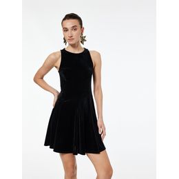 KOTON Kleid Damen Gr&ouml;&szlig;e 40 schwarz Sommerkleid