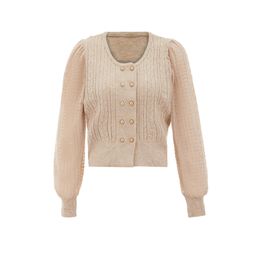 NAEMI Strickjacke Damen Gr&ouml;&szlig;e XS/S beige