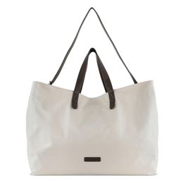 Bugatti Shopper 'Finn' Damen Gr&ouml;&szlig;e One Size hellbeige / schwarz