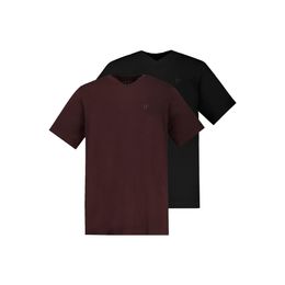 JP1880 T-Shirt Herren Gr&ouml;&szlig;e XL bordeaux / schwarz