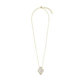 Rougemont Jewellery Anh&auml;nger 'Gl&uuml;cksbringer Clover Halskette 45cm' Damen Gr&ouml;&szlig;e One Size gold