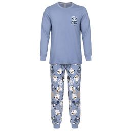 Doctor Nap Pyjama lang 'Doctor Nap' Herren Gr&ouml;&szlig;e L blau