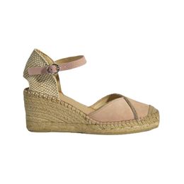 Desa Espadrilles 'Keil-Espadrilles' Damen Gr&ouml;&szlig;e 37 pink Sommerschuhe