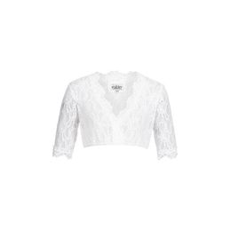 Trachtenhof N&uuml;bler Trachtenbluse 'Dirndlbluse 3/4 Arm Laura' Damen Gr&ouml;&szlig;e 38 wei&szlig;