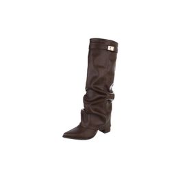 Ital-Design Stiefel Damen Gr&ouml;&szlig;e 41 schoko