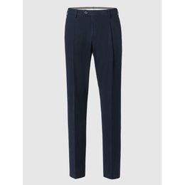 Hiltl Chino Pants 'Primo - Essential Cotton' male size 56 marine blue