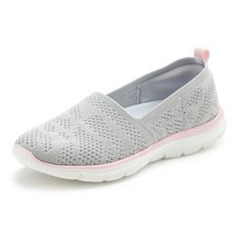 Lascana Slip On Damen Gr&ouml;&szlig;e 39 hellgrau Sommerschuhe