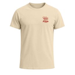 Neverless Shirt 'Pizza Lovers Club' male size L Nude
