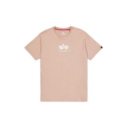 Alpha Industries Shirt 'Basic Mid Logo' Herren Gr&ouml;&szlig;e L koralle