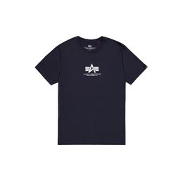 Alpha Industries T-Shirt Herren Gr&ouml;&szlig;e L navy / wei&szlig;