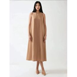 Hiccup Kleid Damen Gr&ouml;&szlig;e 34 camel Sommerkleid