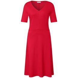 Street One Kleid Damen Gr&ouml;&szlig;e 40 rot Sommerkleid