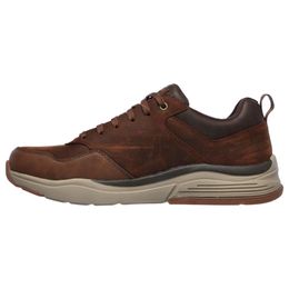 Skechers Sneakers 'Hombre' male size 43 Brown / Dark brown / mottled brown