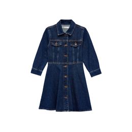 KOTON Kleid M&auml;dchen Gr&ouml;&szlig;e 122/128 blue denim
