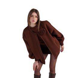 Holly Lolly Jacke Damen Gr&ouml;&szlig;e L braun Sommerjacke