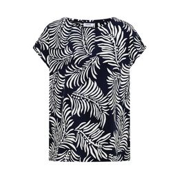 Cecil Dropped Shoulder Shirt mit Print Damen Gr&ouml;&szlig;e XL blau