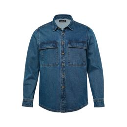 Men Plus Jacke Herren Gr&ouml;&szlig;e 6XL blue denim Sommerjacke