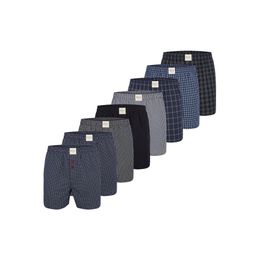 Phil & Co. Berlin Boxershorts 'Phil & Co. Berlin Men's Woven Boxers 8 Pack &ndash; Loose Fit Boxer Shorts &ndash; 60% Cotton & 40% Polyester &ndash; Breathable, Wrinkle