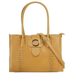 CLUTY Shopper Damen Gr&ouml;&szlig;e One Size gelb