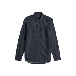 G-Star Raw G-star Shirt - 'Marine Lightweight Slim Shirt' Herren Gr&ouml;&szlig;e 45/46 dunkelblau