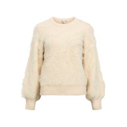 Object Pullover 'OBJHollow' Damen Gr&ouml;&szlig;e M creme