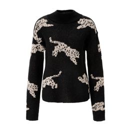 Aniston Casual Pullover Damen Gr&ouml;&szlig;e L beige / schwarz
