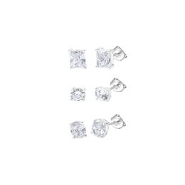 Celesta Ohrstecker Set Damen Gr&ouml;&szlig;e One Size wei&szlig;