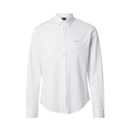 BOSS Business Shirt 'B_MOTION_L' male size 39/40 Dark grey / White