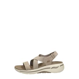 Skechers Sandals 'Go Walk Arch Fit' female size 41 Taupe