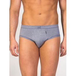 Zd Zero Defects Slip 'Mini Egyptian cotton' Herren Gr&ouml;&szlig;e L blue denim