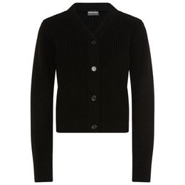 Kidsworld Strickjacke M&auml;dchen Gr&ouml;&szlig;e 128/134 schwarz