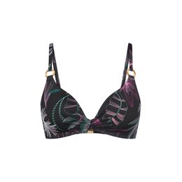 Triumph B&uuml;gel-Bikini-Top ' Red Label Summer Tropics ' Damen Gr&ouml;&szlig;e 75 mischfarben / schwarz