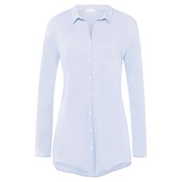 Hanro Nightgown 'Cotton Deluxe' female size XS Light blue