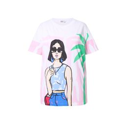 Angel of Style T-Shirt Damen Gr&ouml;&szlig;e 10XL blau / gr&uuml;n / pink / rosa / wei&szlig;
