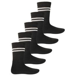MT Sportsocken 'Tennis' M&auml;dchen Gr&ouml;&szlig;e 27/30 black denim