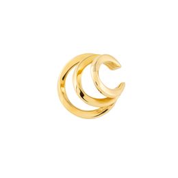 YParis Earrings 'Ear cuff Ridley S' female size 2.5 cm x 2.5 cm Gold