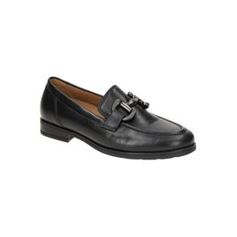 GABOR Slippers 'Gabor Schuhe Slipper schwarz Nappa G-Weite 72.422.37' female size 37.5 Black