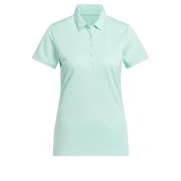 adidas Golf Funktionsshirt 'Women's Solid Performance Short Sleeve Polo' Damen Gr&ouml;&szlig;e M/L mint / wei&szlig;