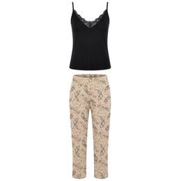 Vivisence Pyjama '2070' Damen Gr&ouml;&szlig;e L beige Sommerkleid