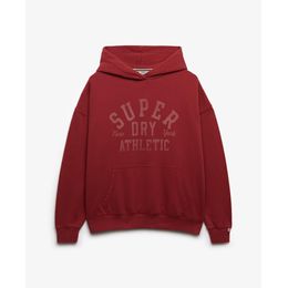 Superdry & Co Sweatshirt 'Athletic Essentials' Damen Gr&ouml;&szlig;e XXL cranberry / hellrot