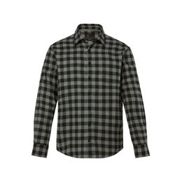 JP1880 Button Up Shirt male size 7XL Grey / Pastel green / Black