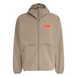 Adidas Performance Sportjacke 'Audi Revolut F1 Team' Herren Gr&ouml;&szlig;e M hellbraun / rot / schwarz