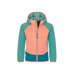 Trollkids Fleecejacke M&auml;dchen Gr&ouml;&szlig;e 92 aqua / orange