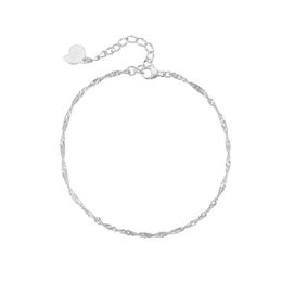 Hey Happiness Fu&szlig;schmuck 'Singapore' Damen Gr&ouml;&szlig;e One Size silber