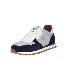 Baldinini Sneaker Herren Gr&ouml;&szlig;e 42.5 navy / grau / wei&szlig; Sommerschuhe
