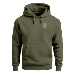 Neverless Sweatshirt 'Compass' male size 4XL Green