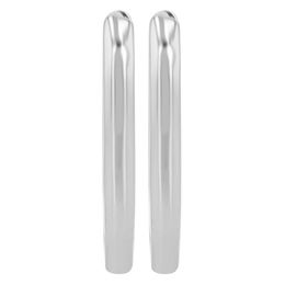 Akzent Ohrringe '"Adalya" aus 925 Sterlingsilber, rhodiniert/vergoldet, langlebig' Damen Gr&ouml;&szlig;e One Size silber